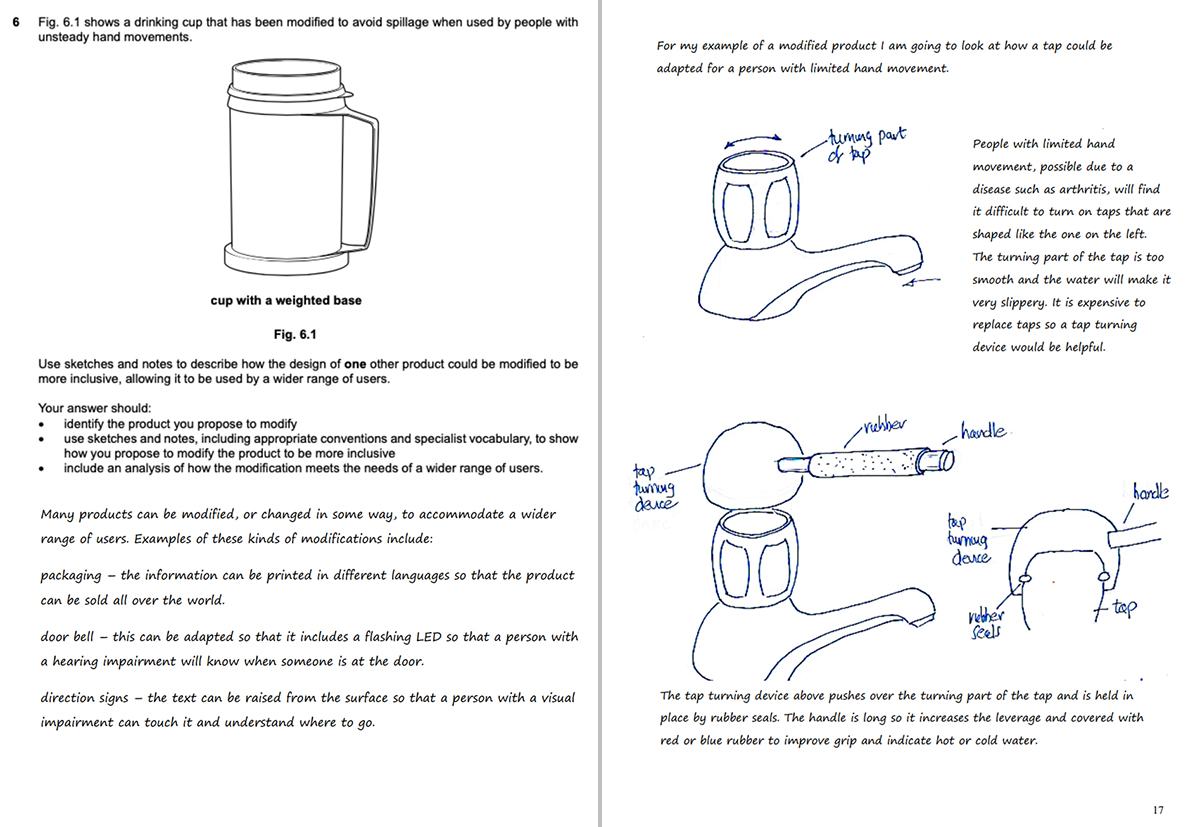 Cambridge AS Level Design & Technology: Exam Revision Guide